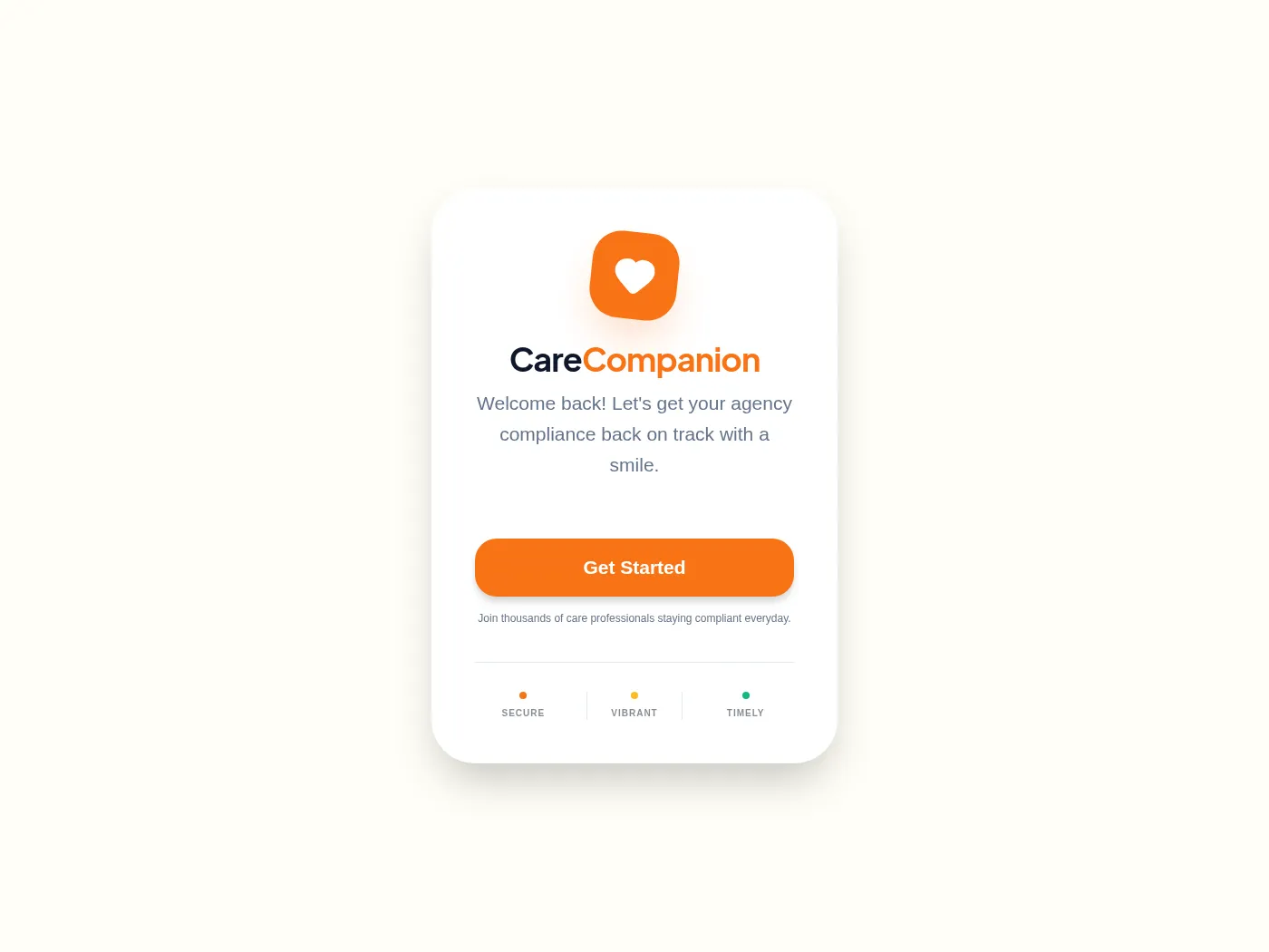 Care Competency Reminder