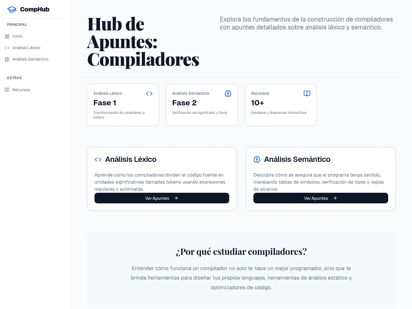 Compiladores Notes Hub