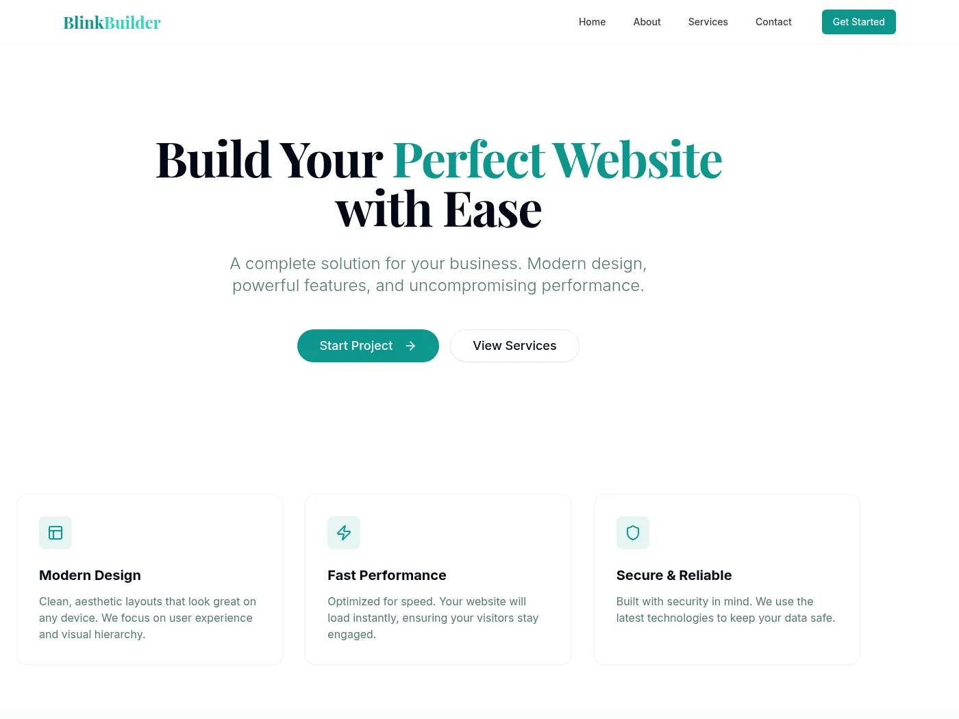 Complete Website Builder
