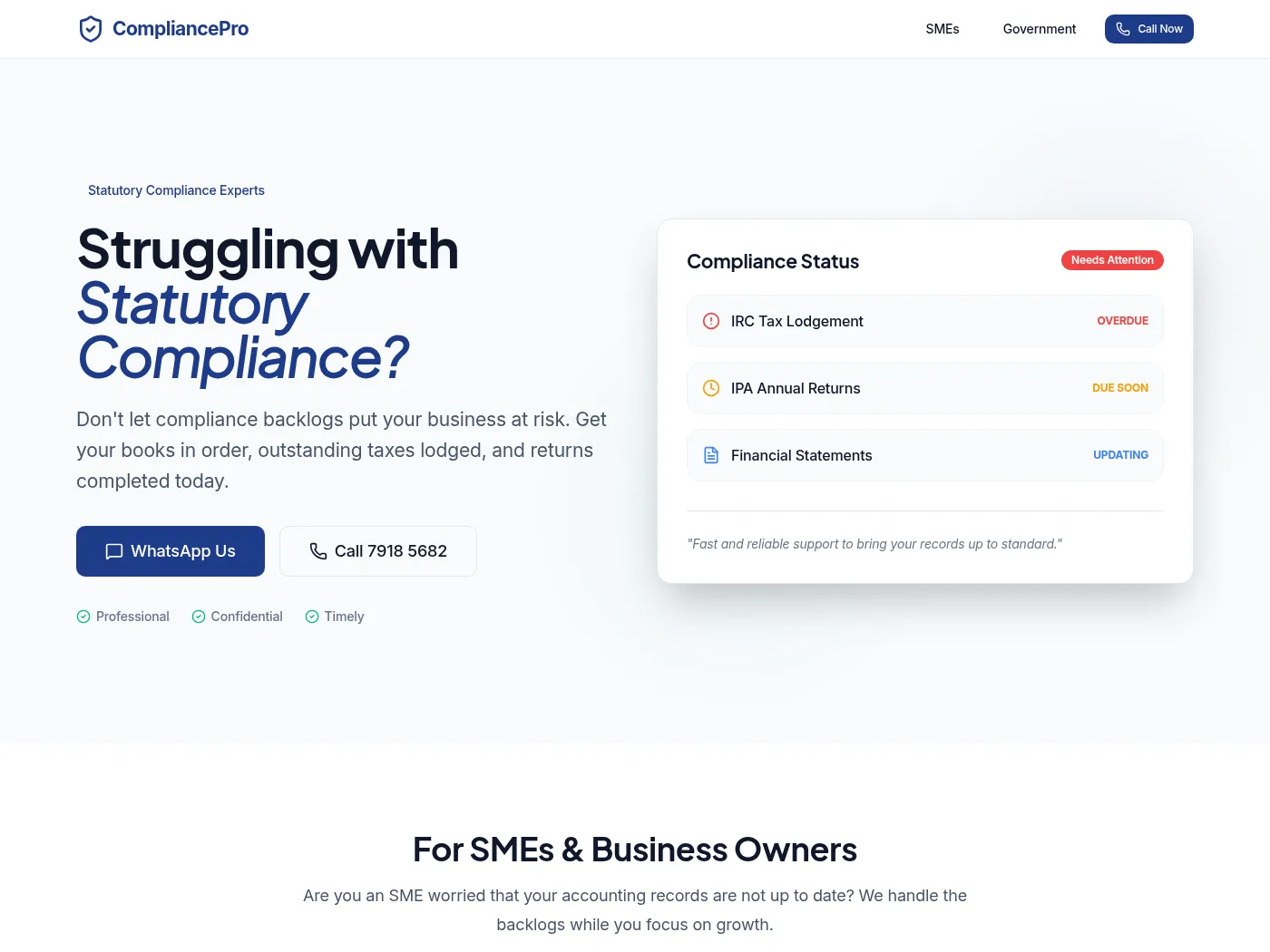 CompliancePro Ad Banner