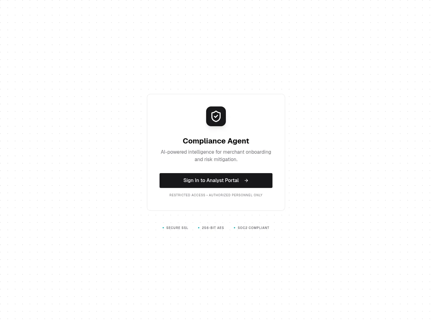 Compliance Workflow Agent