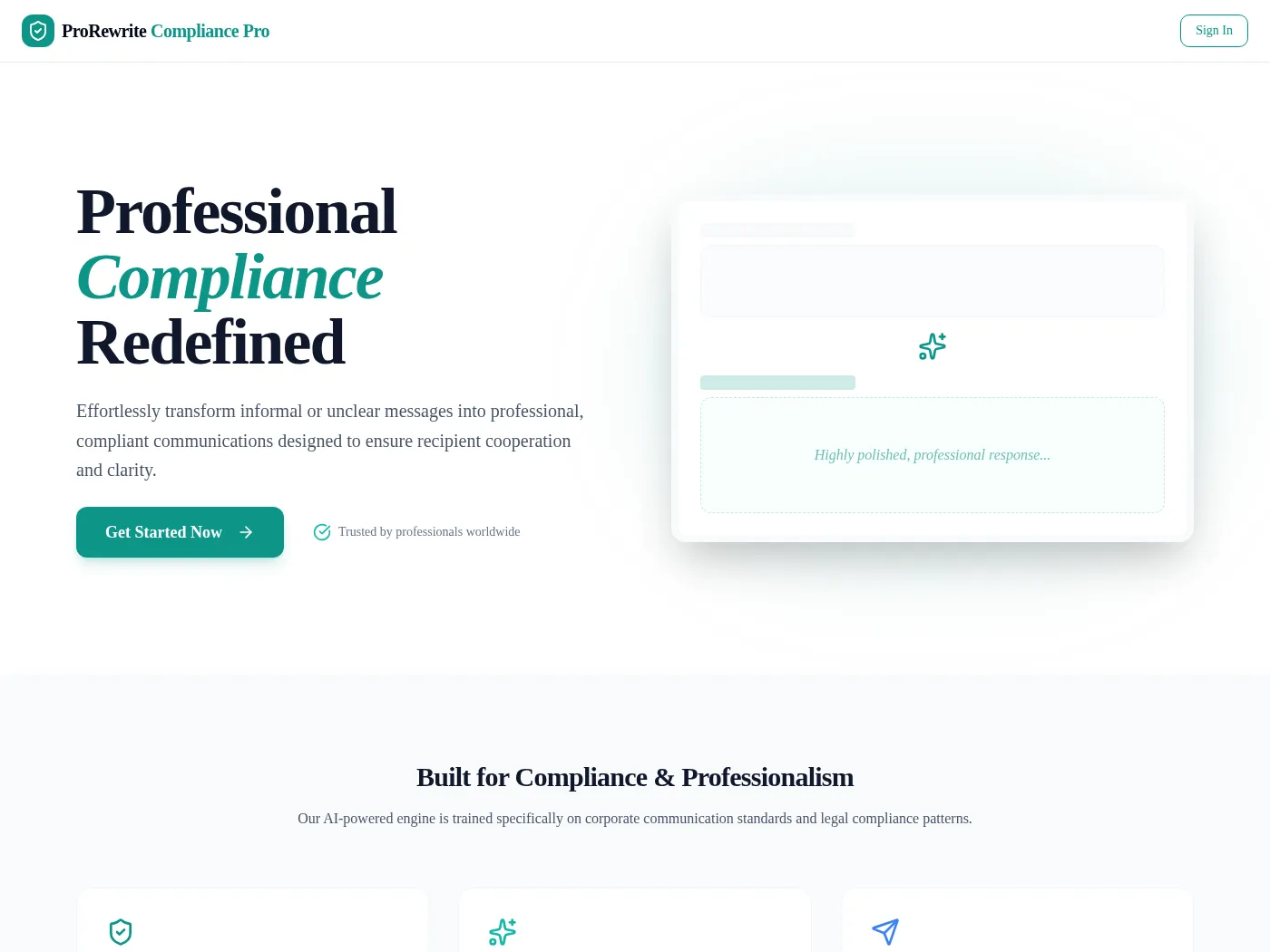 ProRewrite Compliance Pro