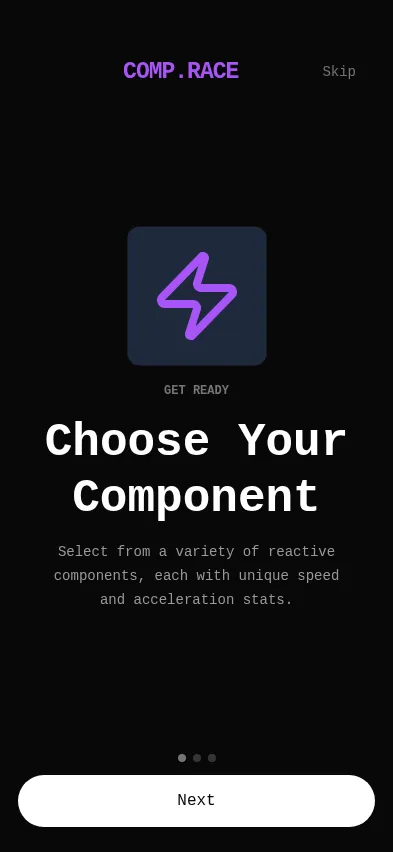 Component Race App