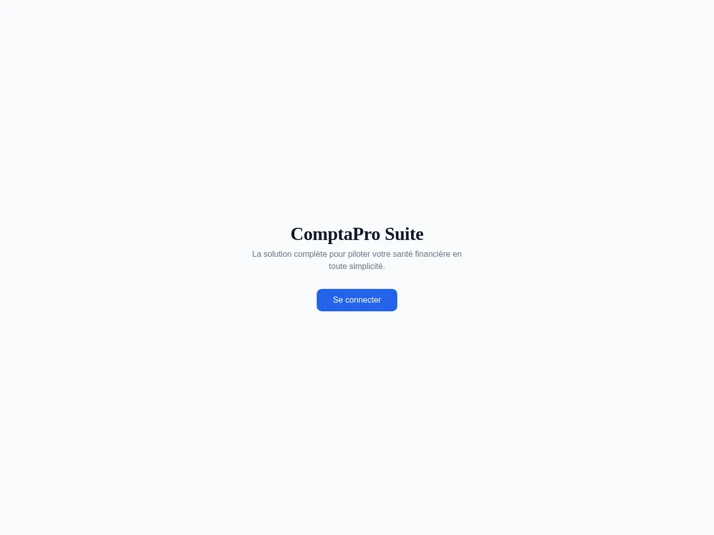 ComptaPro Suite