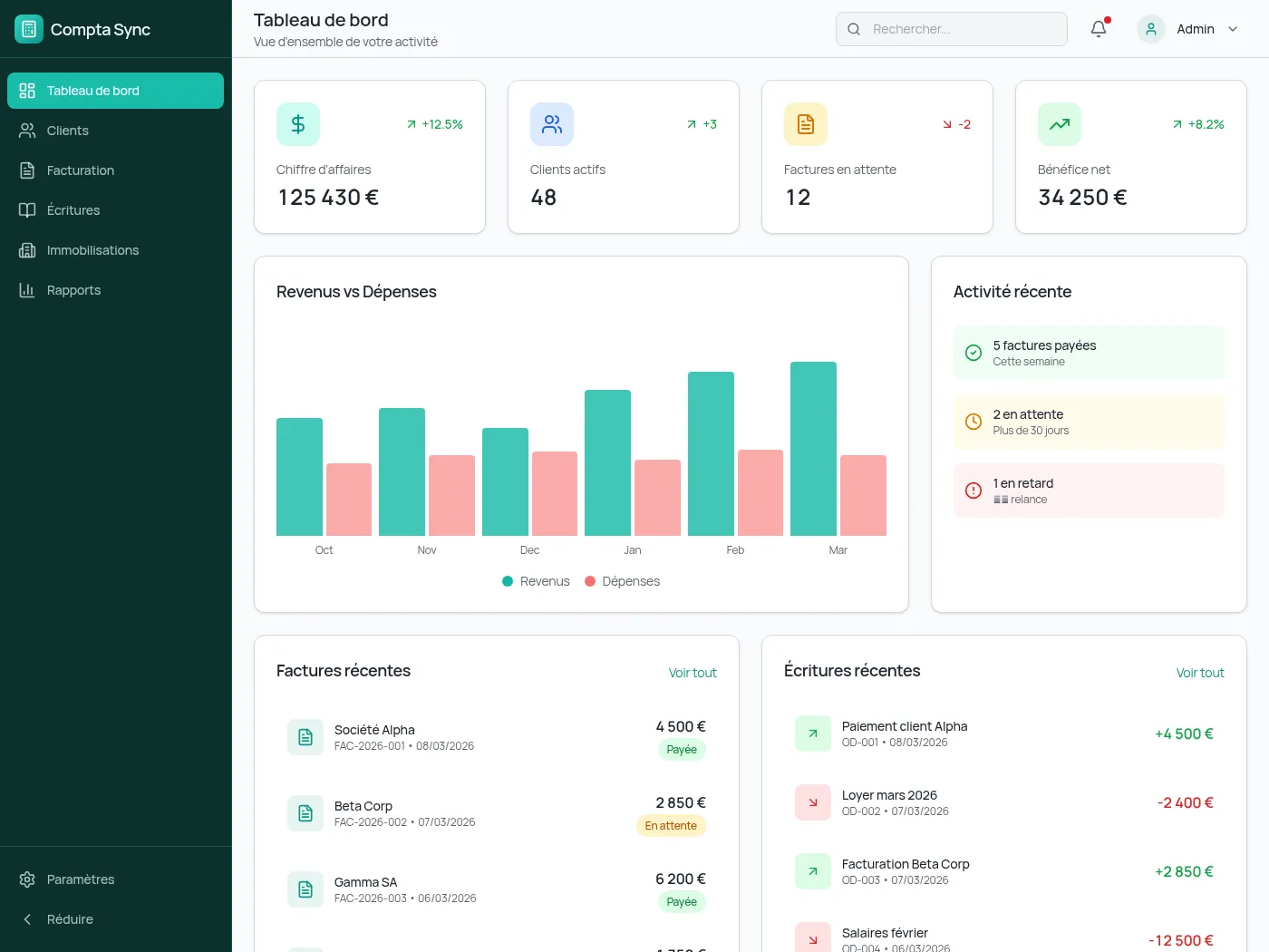 Compta Sync App