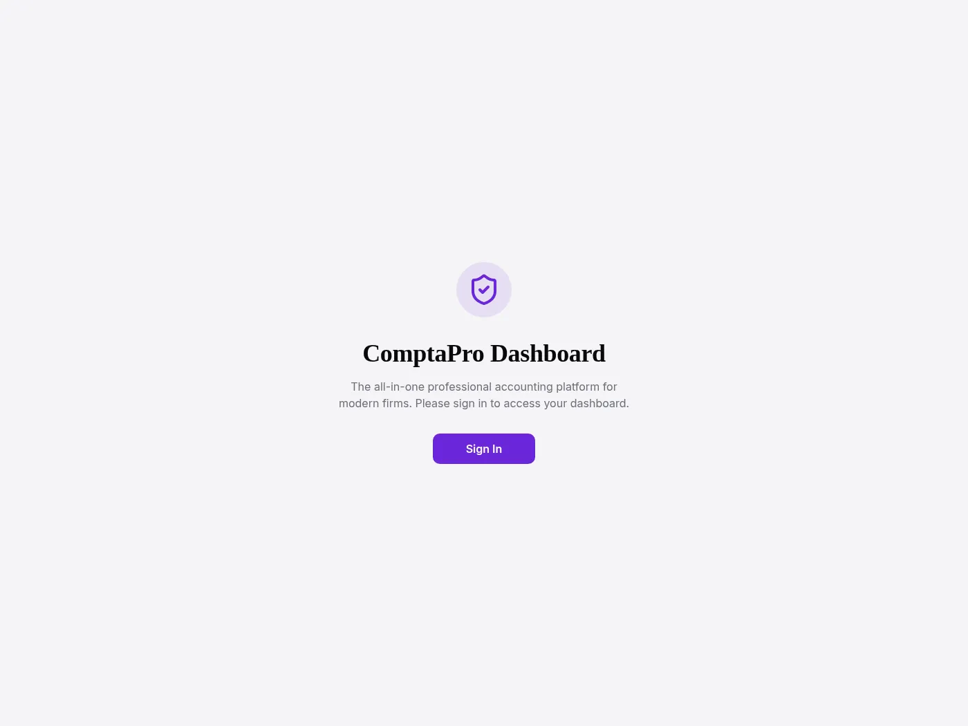 ComptaPro Cabinet Dashboard
