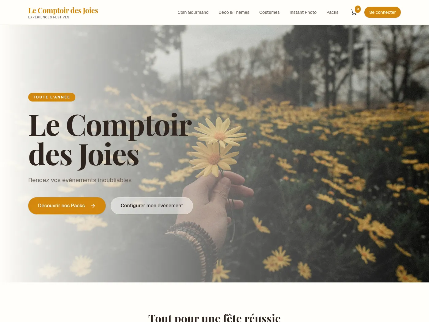 Le Comptoir des Joies