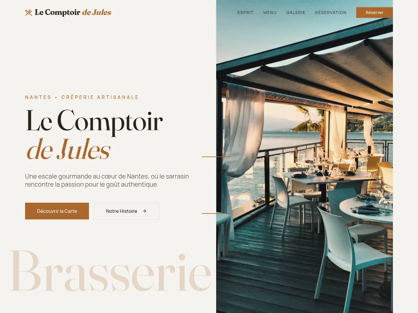 Le Comptoir de Jules Site