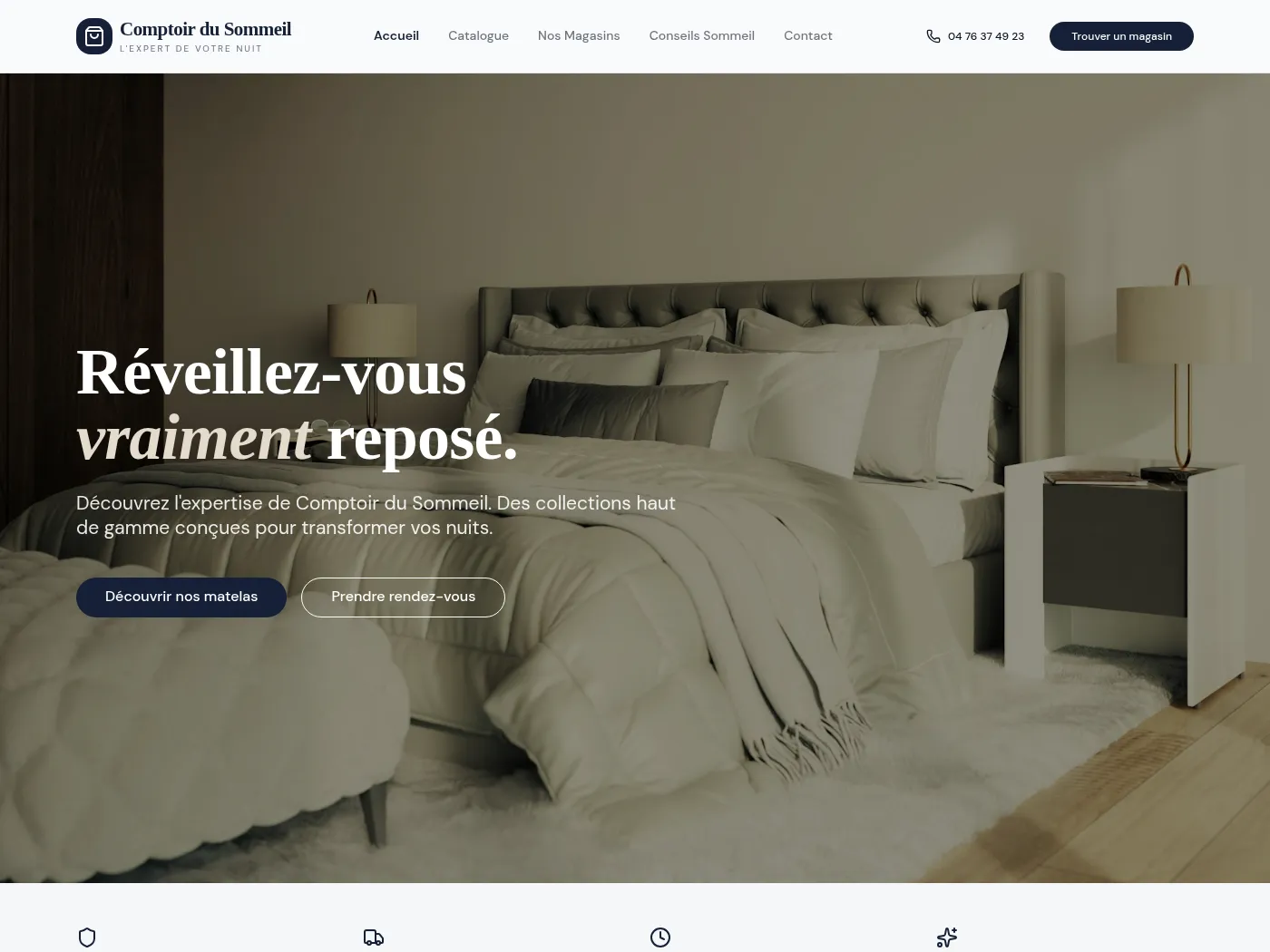 Comptoir du Sommeil Site