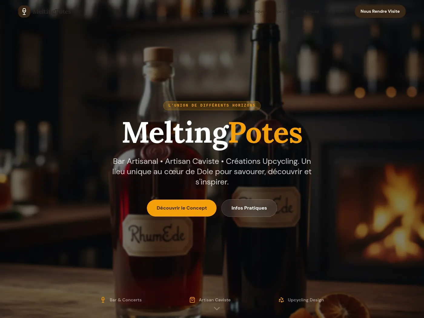 Le Comptoir Site Vitrine