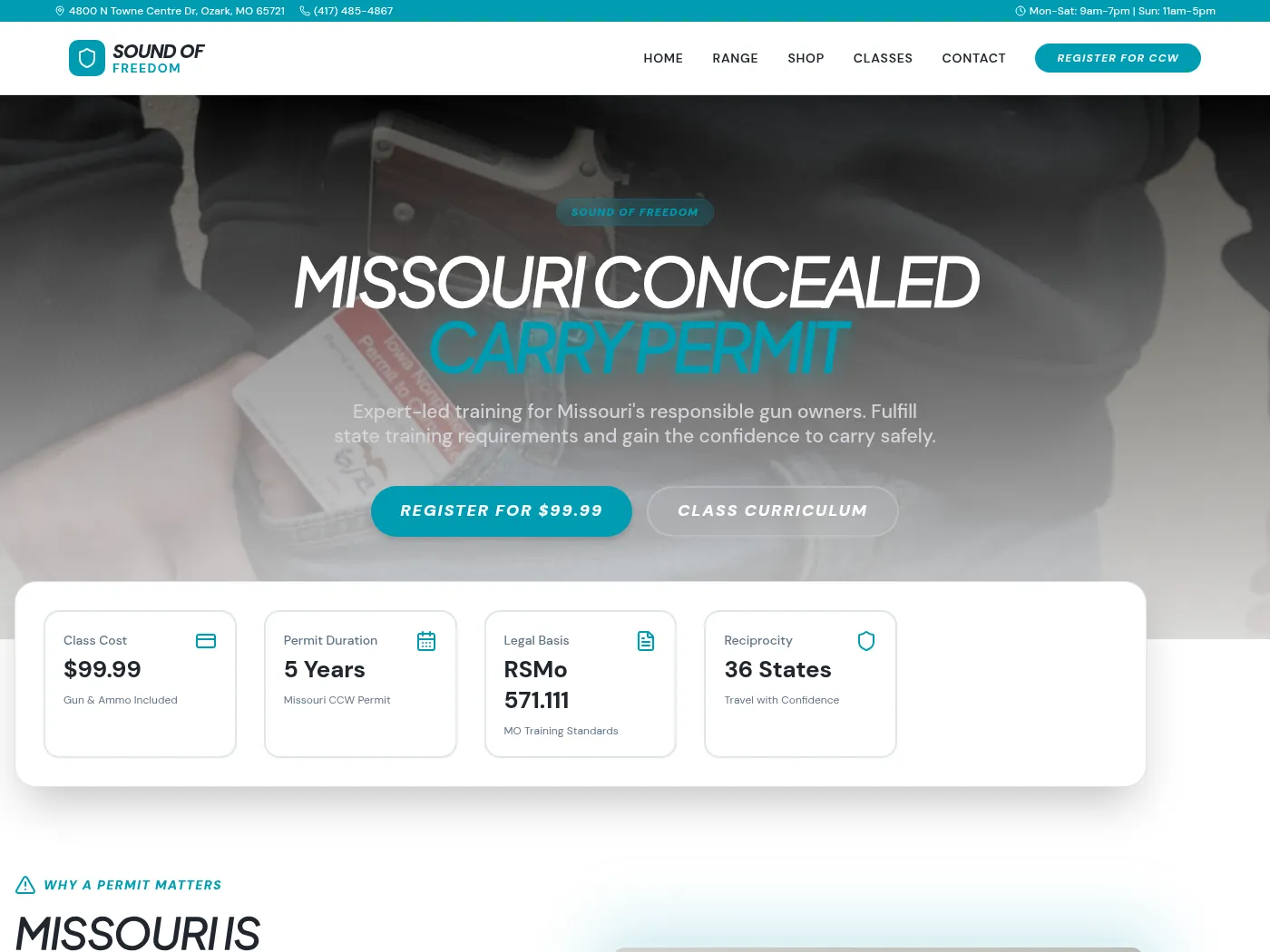 Concealed Carry Info Page