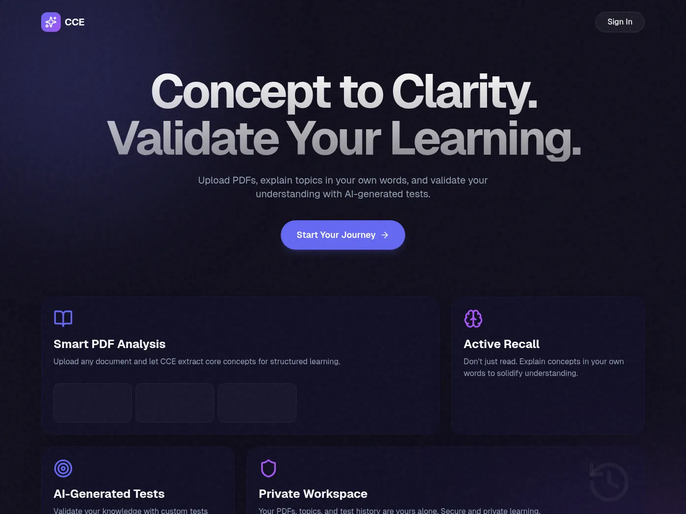 Concept-to-Clarity Engine