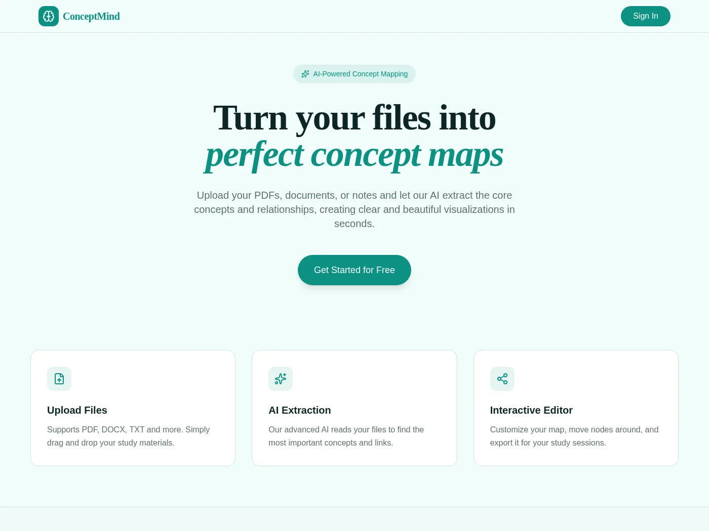 Concept Map Generator