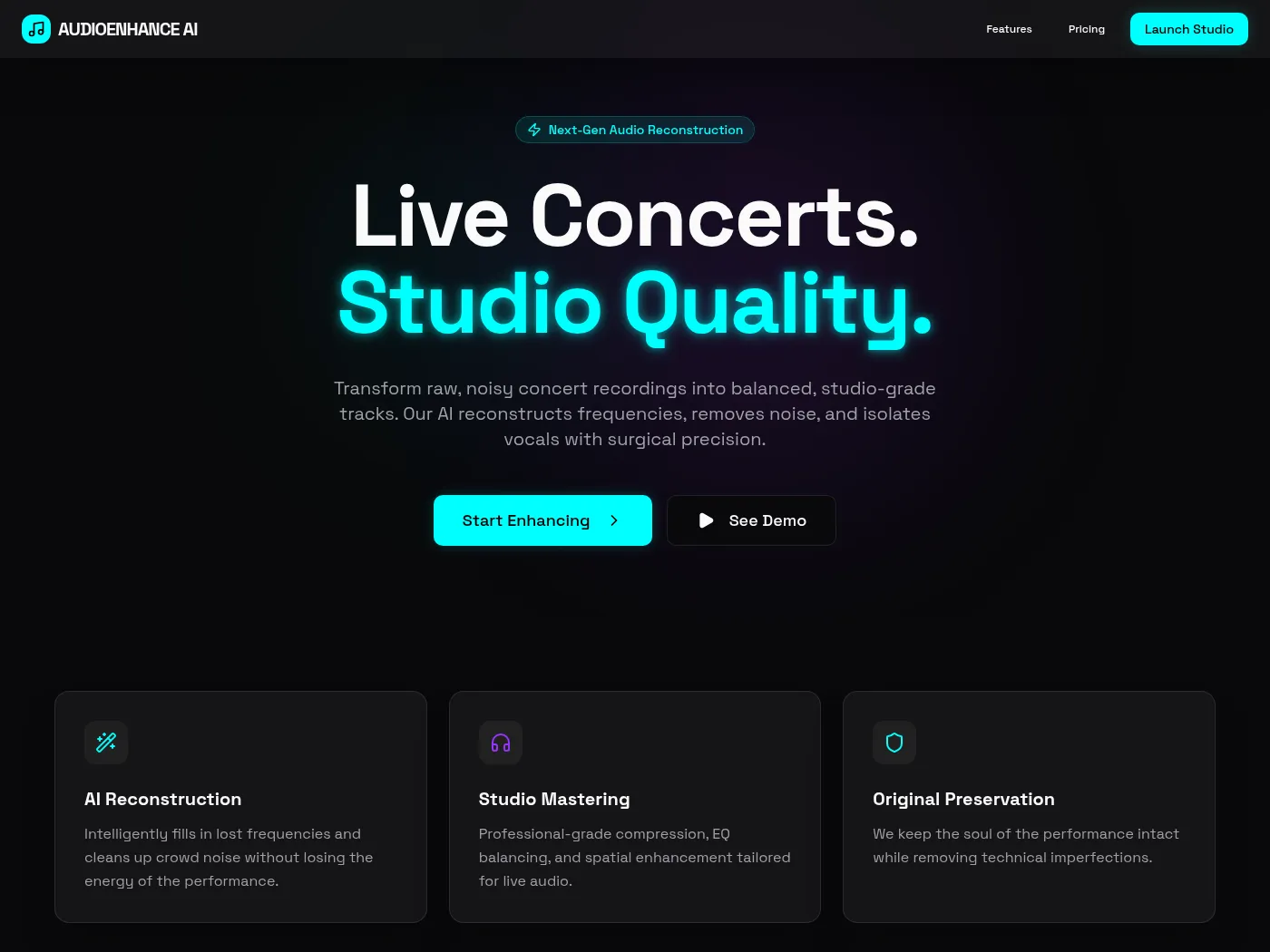 Concert Audio AI