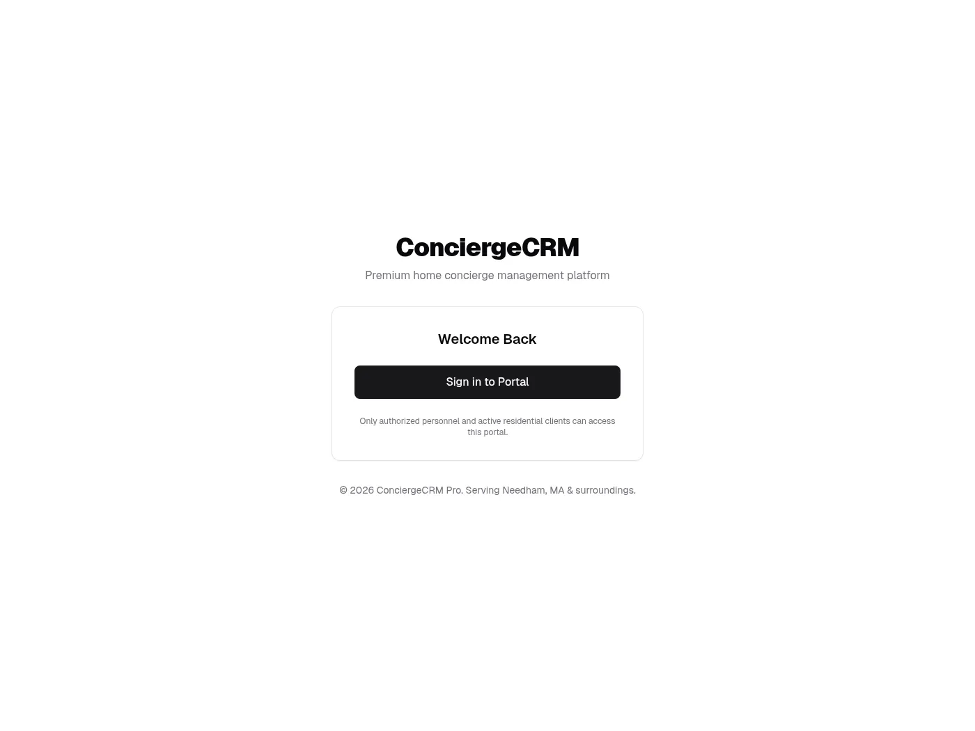ConciergeCRM Pro