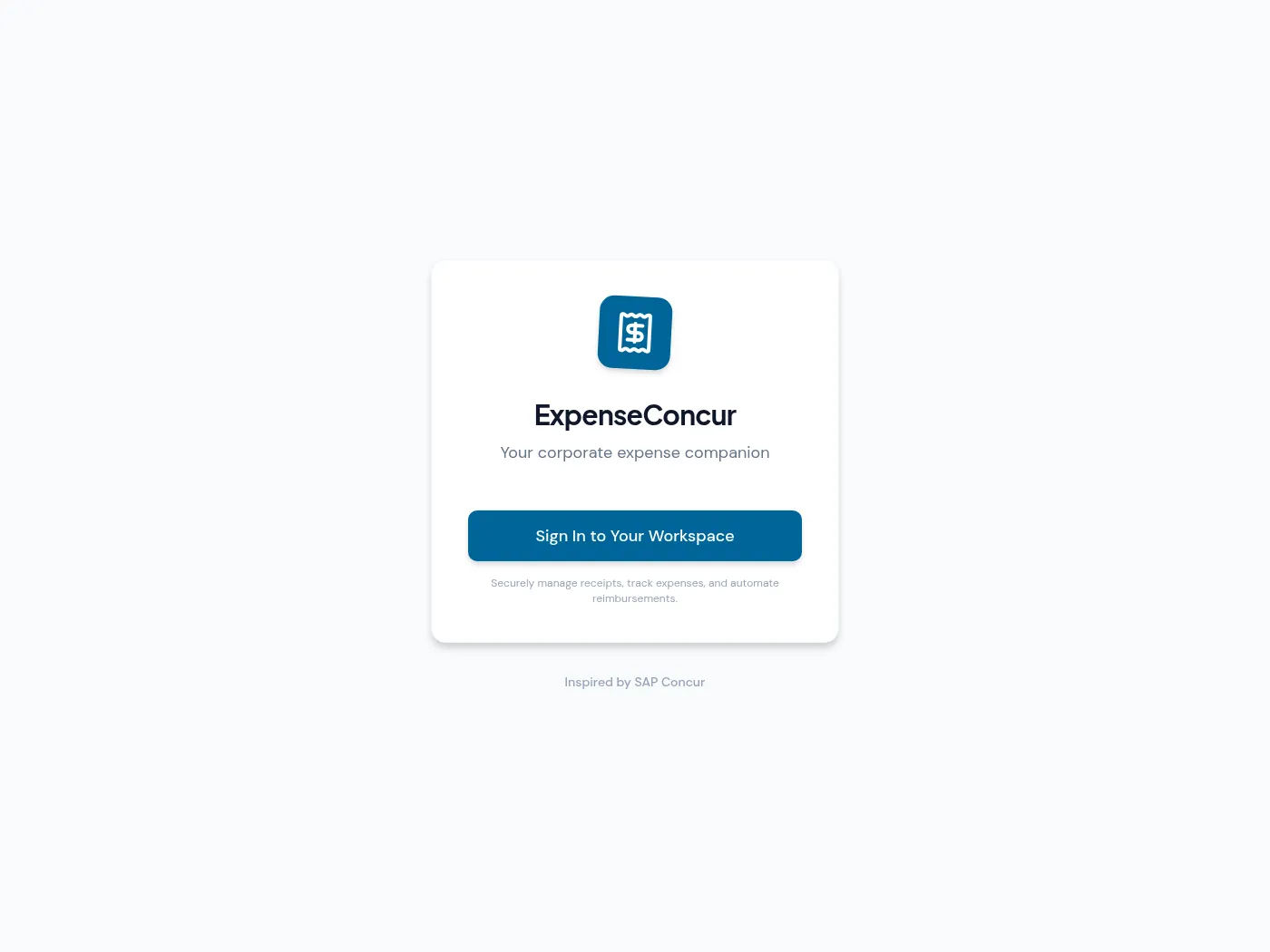 ExpenseConcur Clone