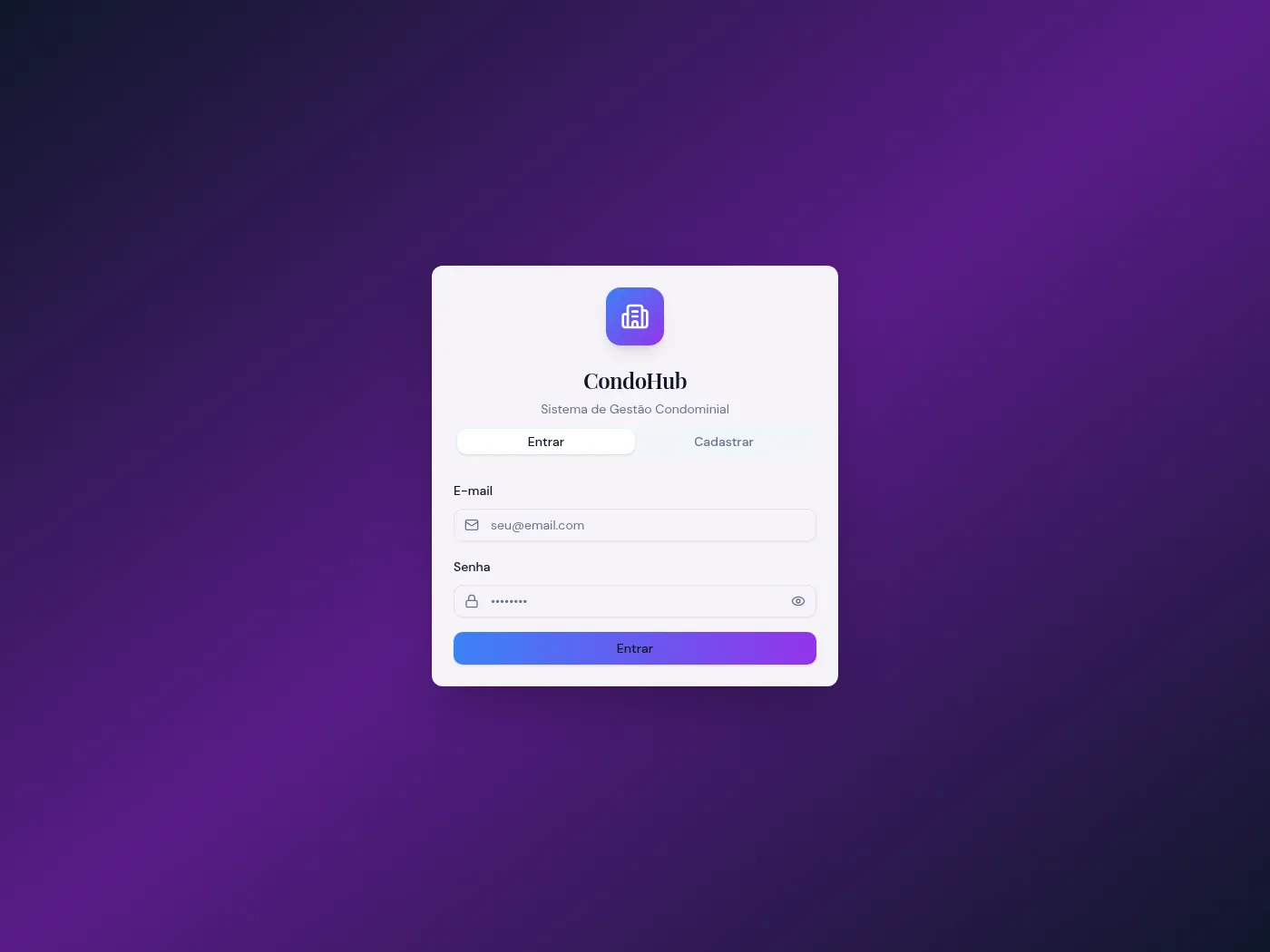 CondoHub Admin Suite