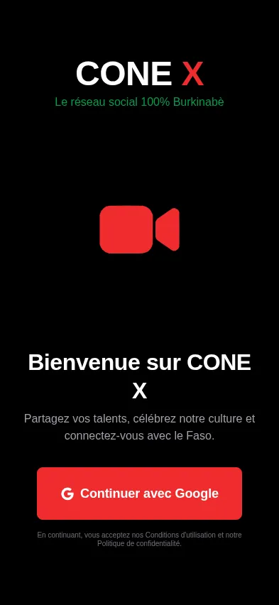 CONE X Social App