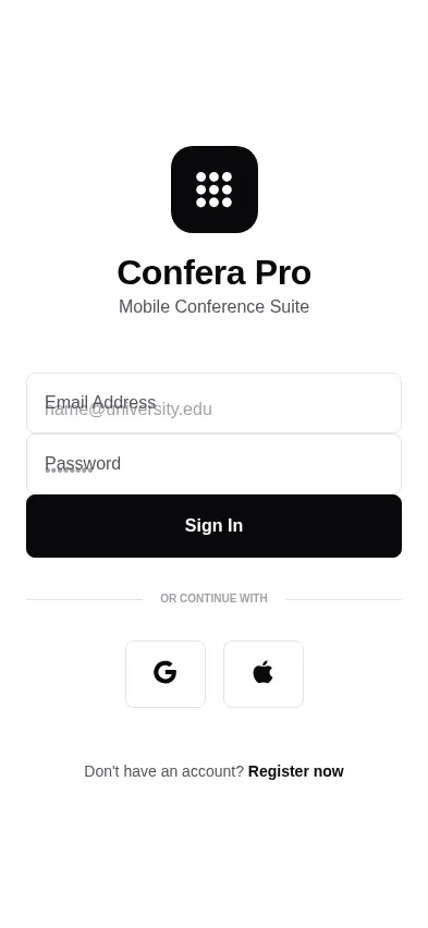 Confera Pro Mobile