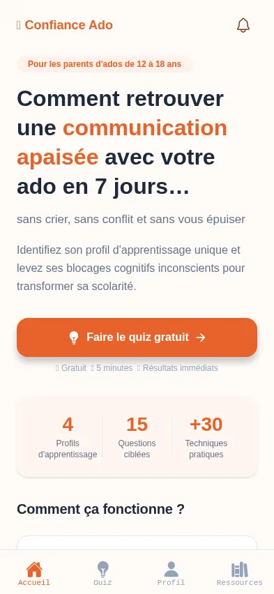 Confiance Ado Booster