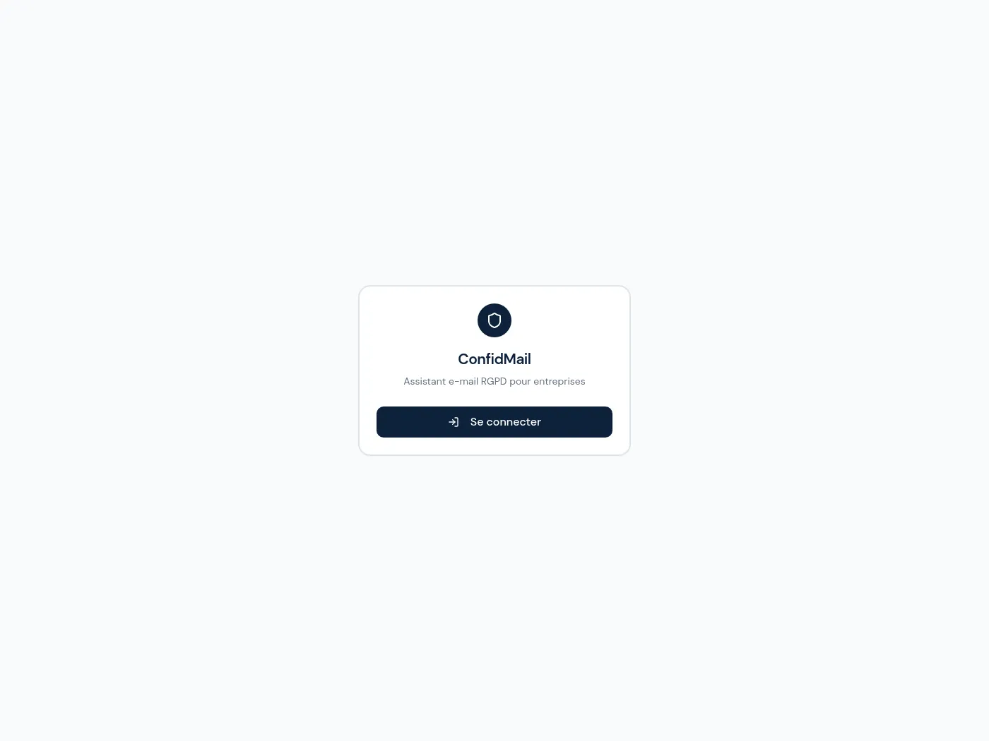 ConfidMail Assistant
