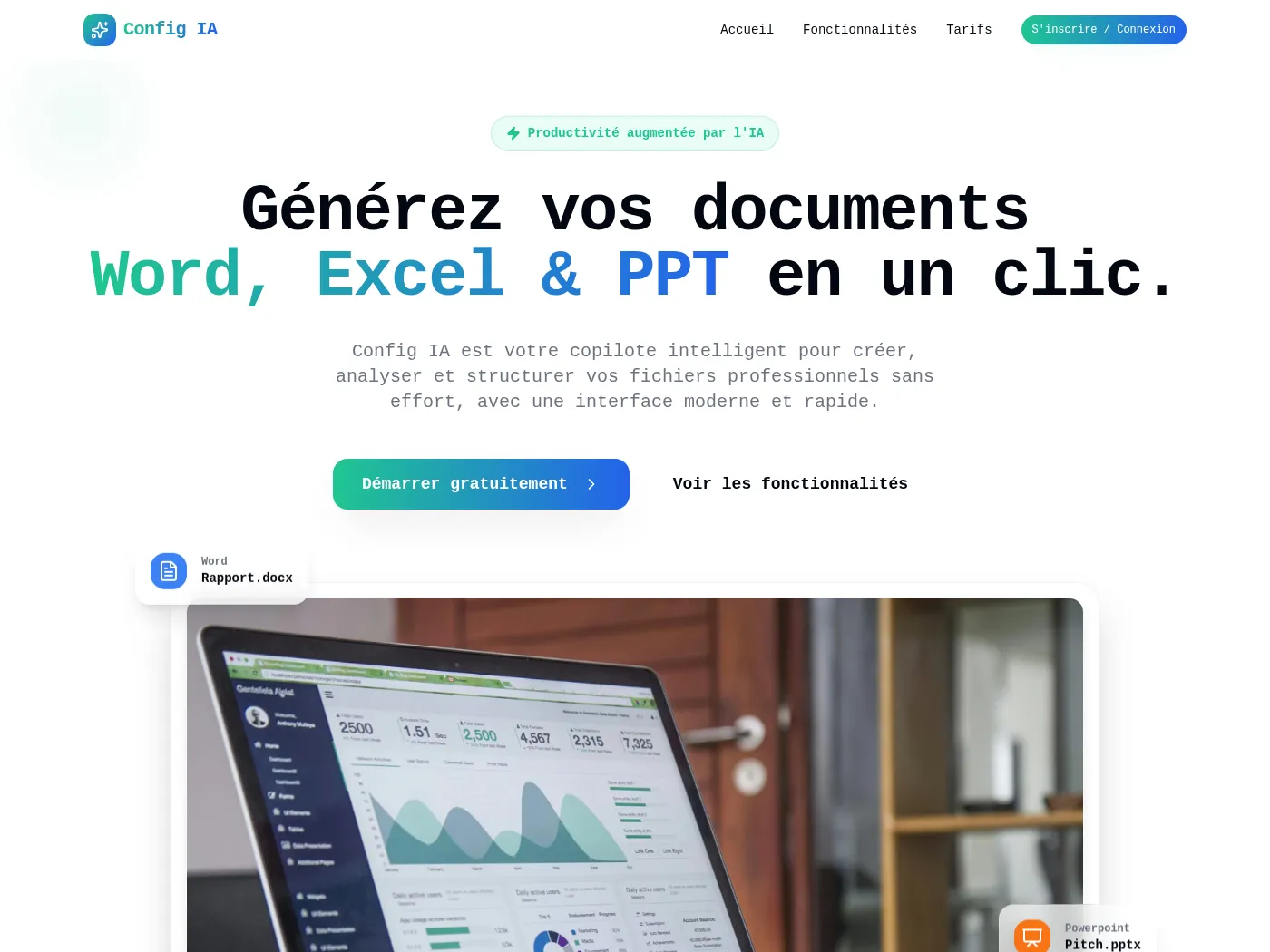 Config IA Productivity Suite
