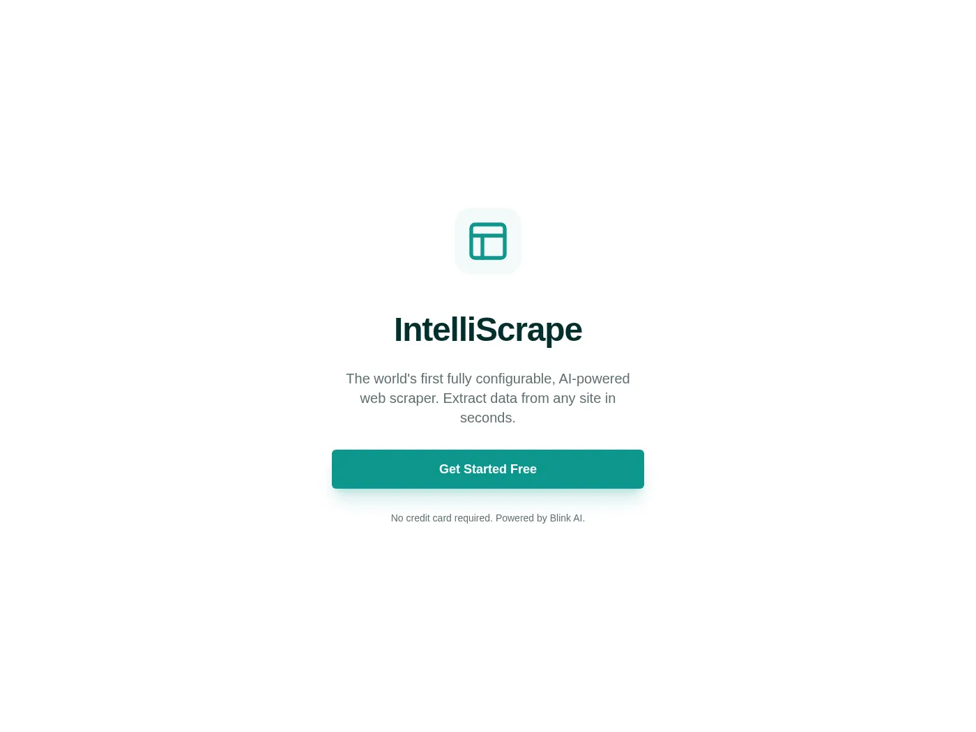 Configurable Web Scraper