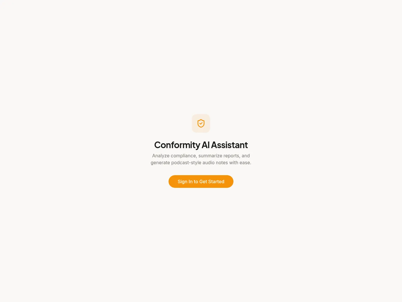Conformity AI Assistant