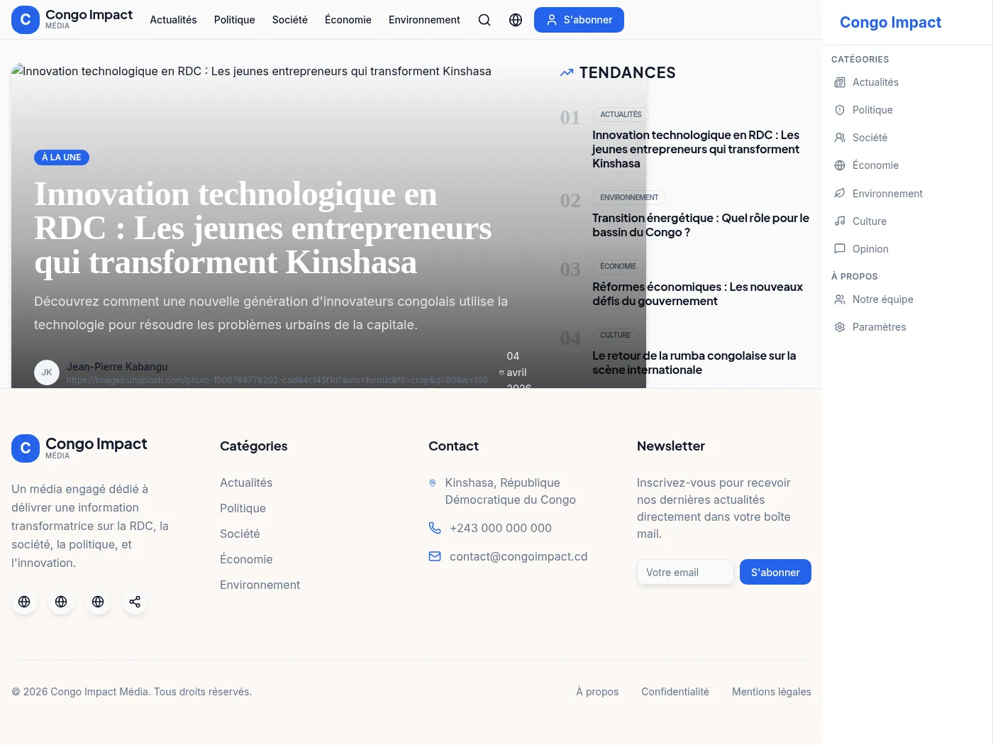 Congo Impact Média