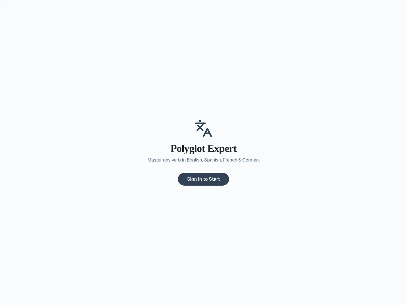 Polyglot Conjugation Expert