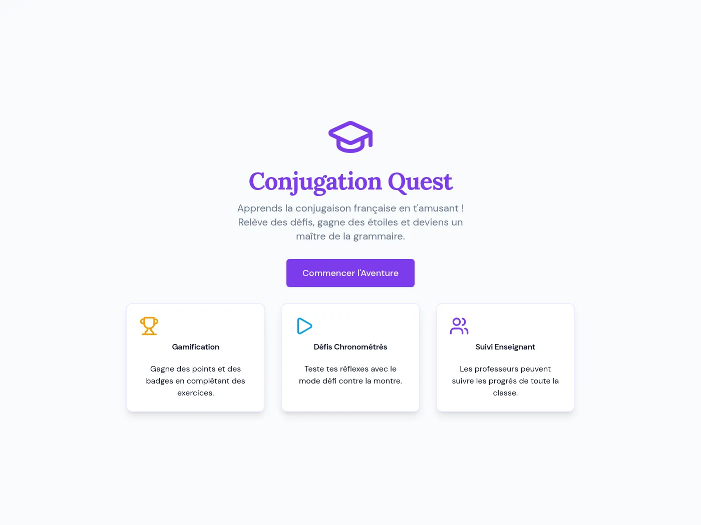 Conjugation Quest