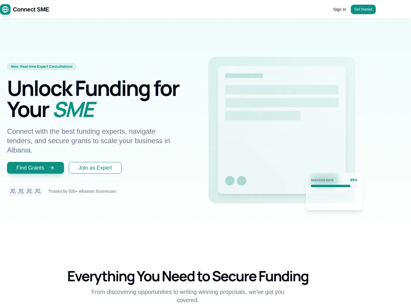 Connect SME Platform