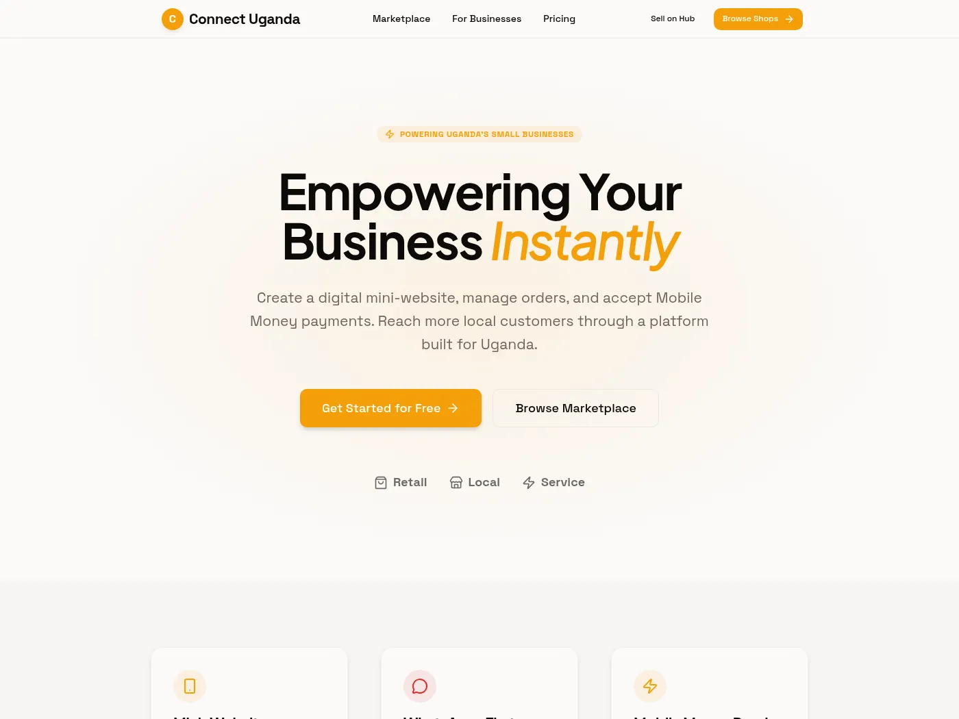 Connect Uganda Biz Hub