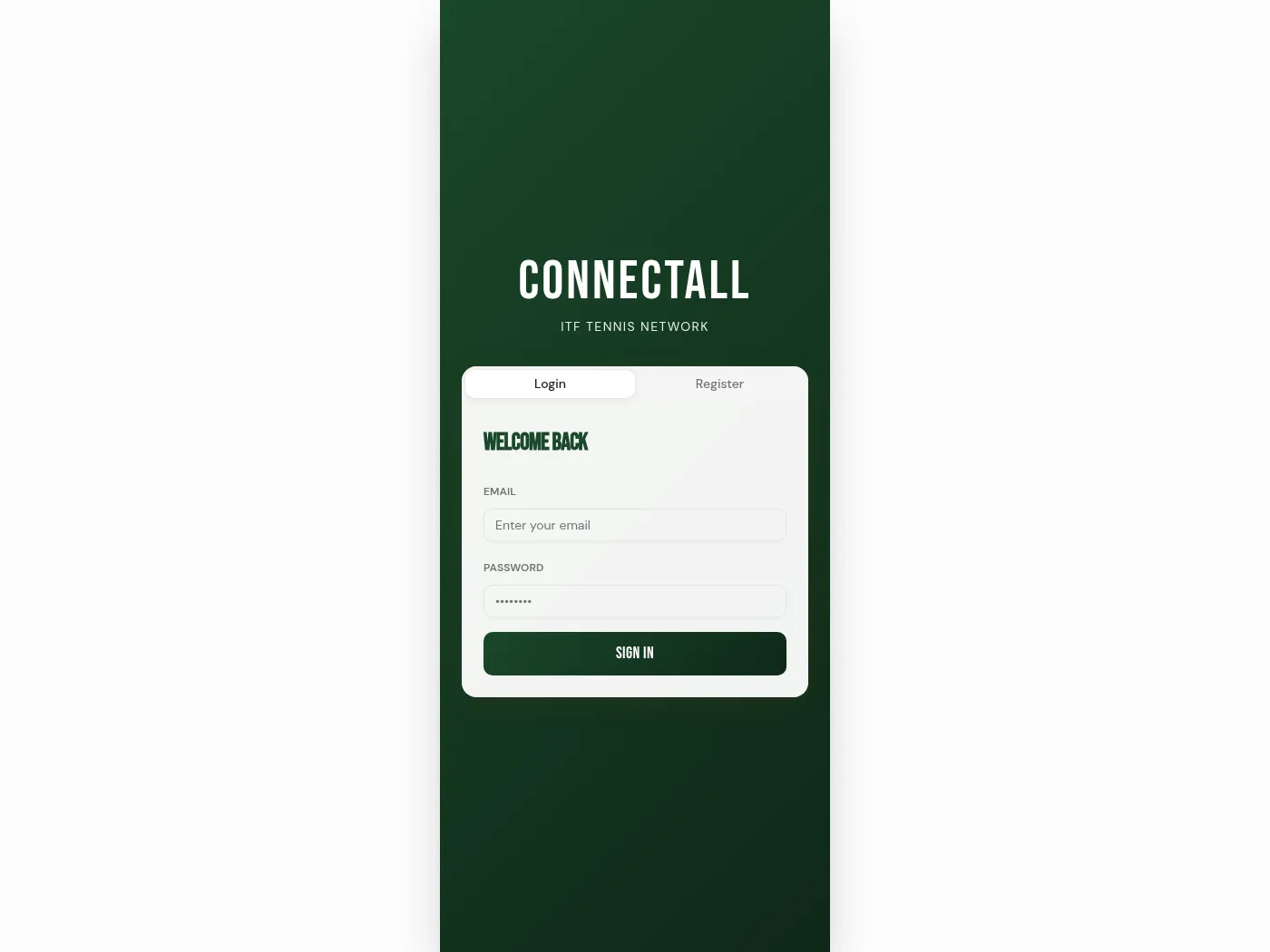 ConnectAll Tennis Network