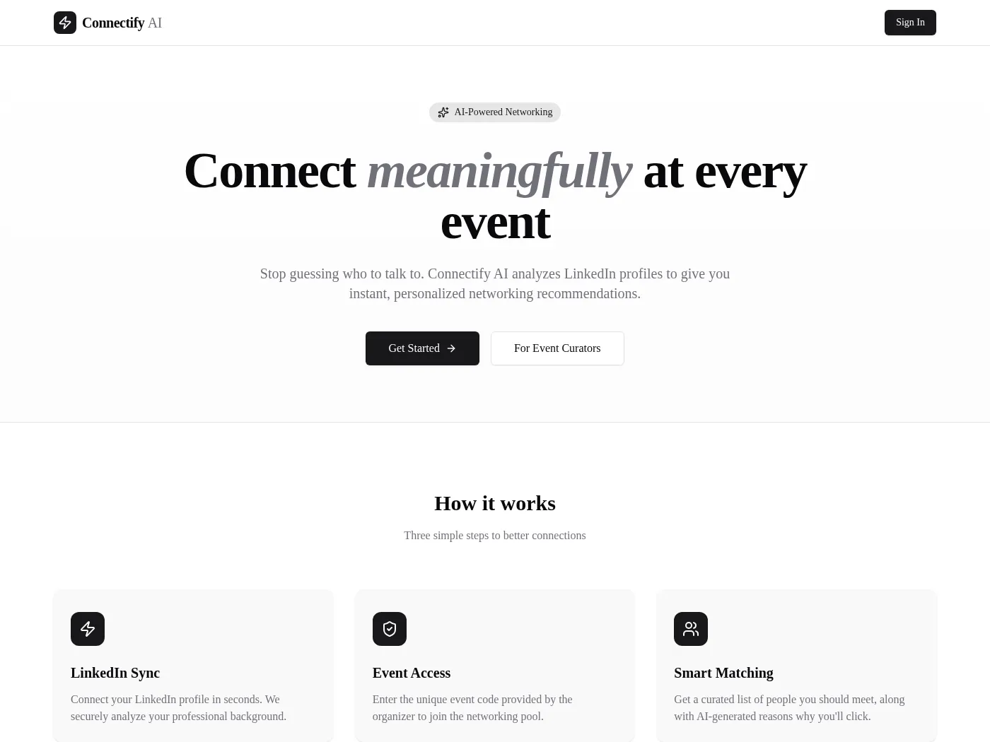 Connectify AI