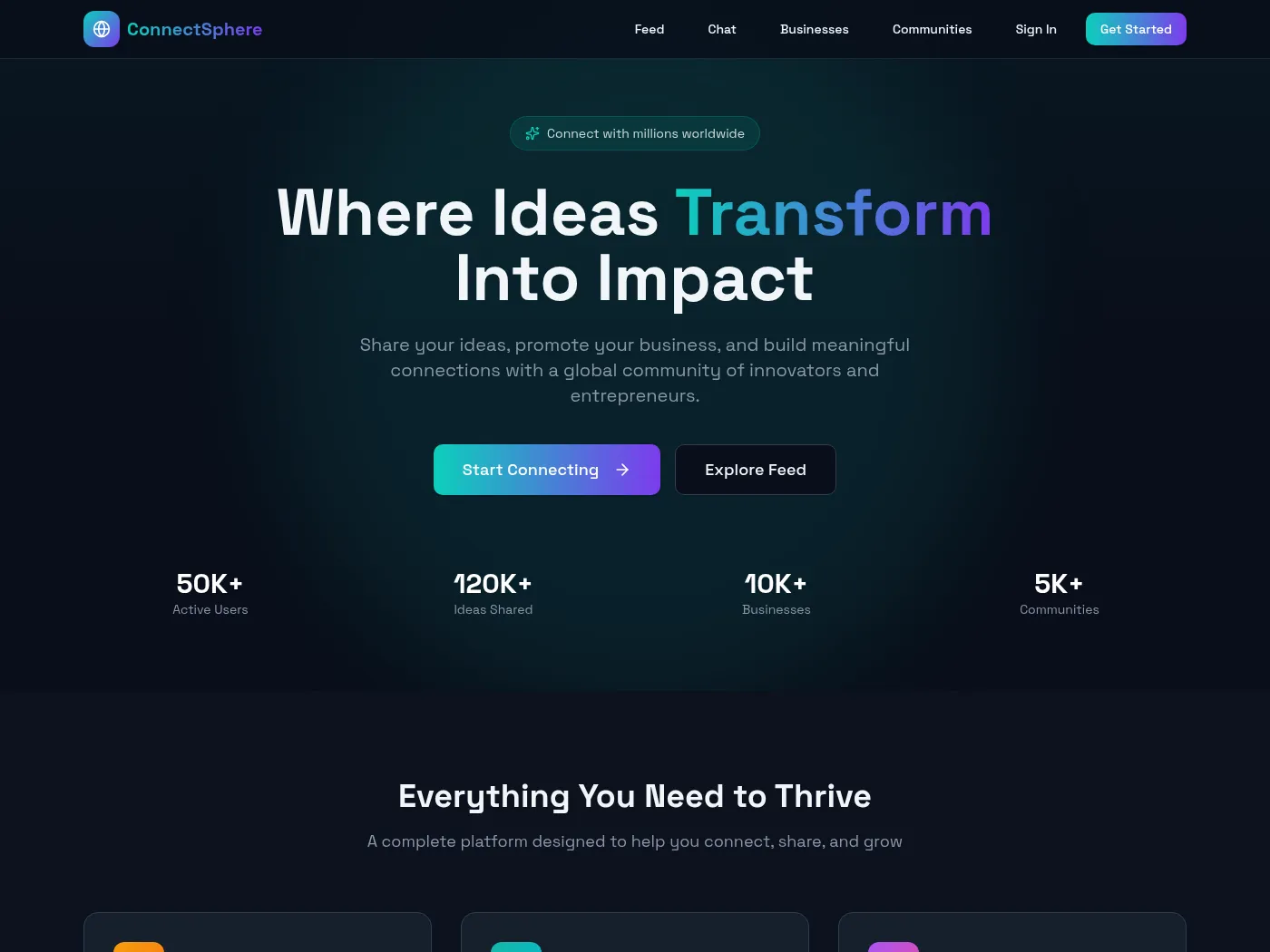 ConnectSphere