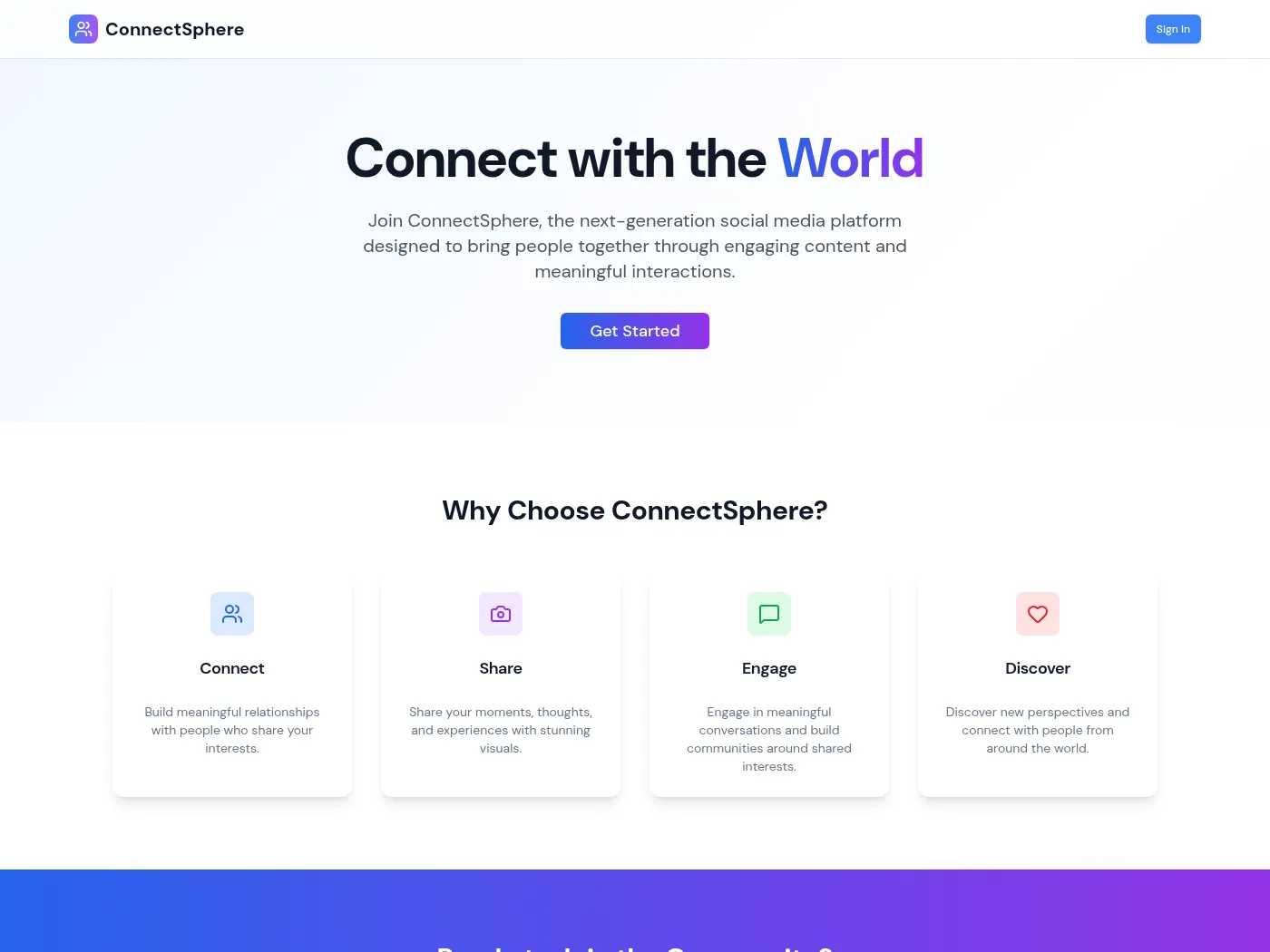 ConnectSphere