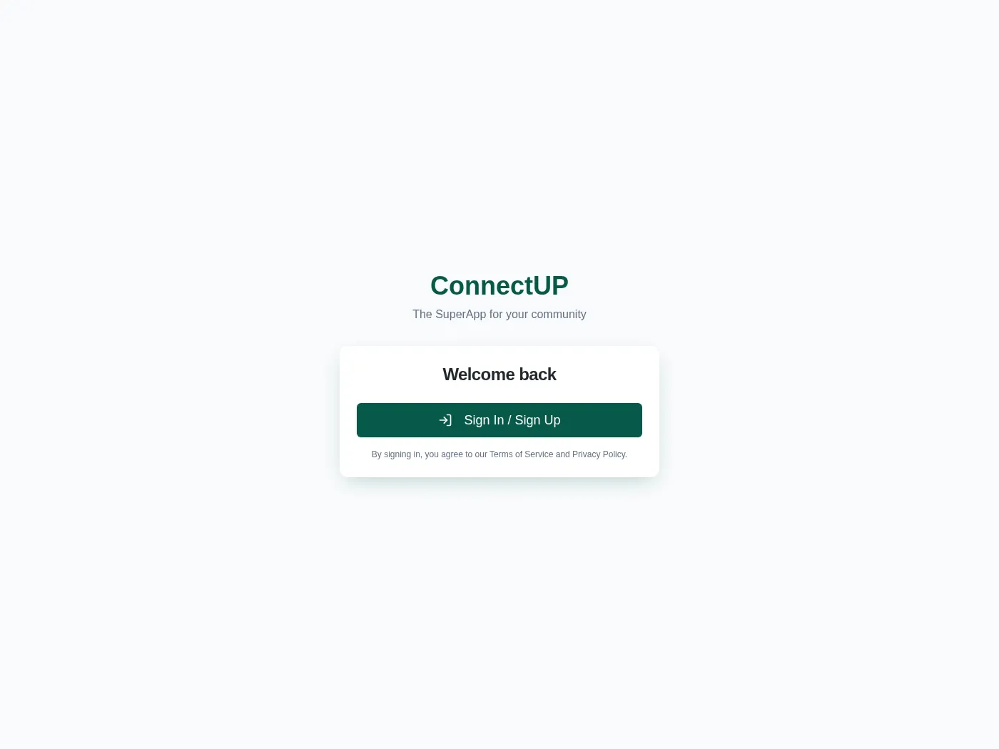 ConnectUP SuperApp