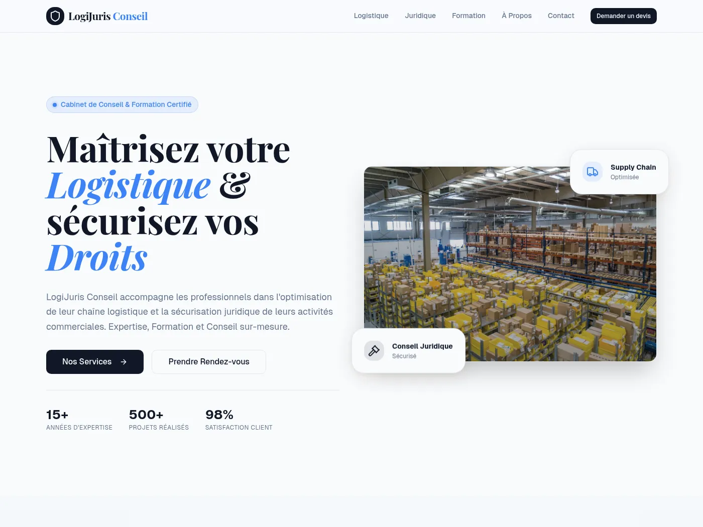 LogiJuris Conseil Web