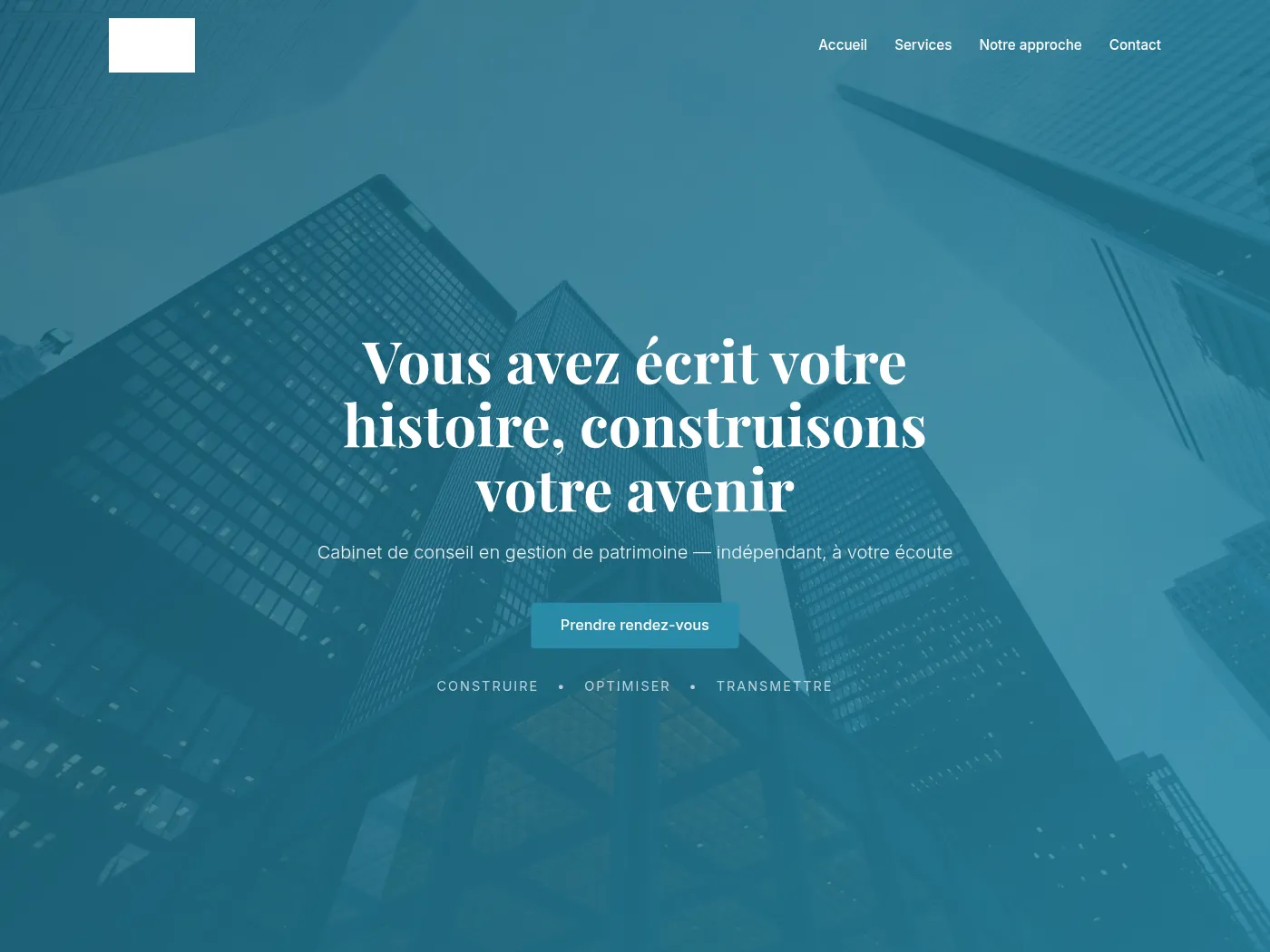 AC Conseil Landing Page