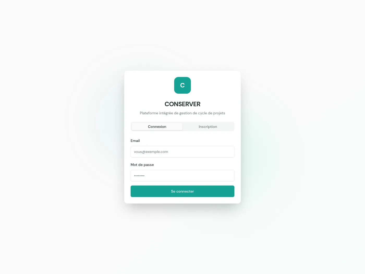CONSERVER Project Suite
