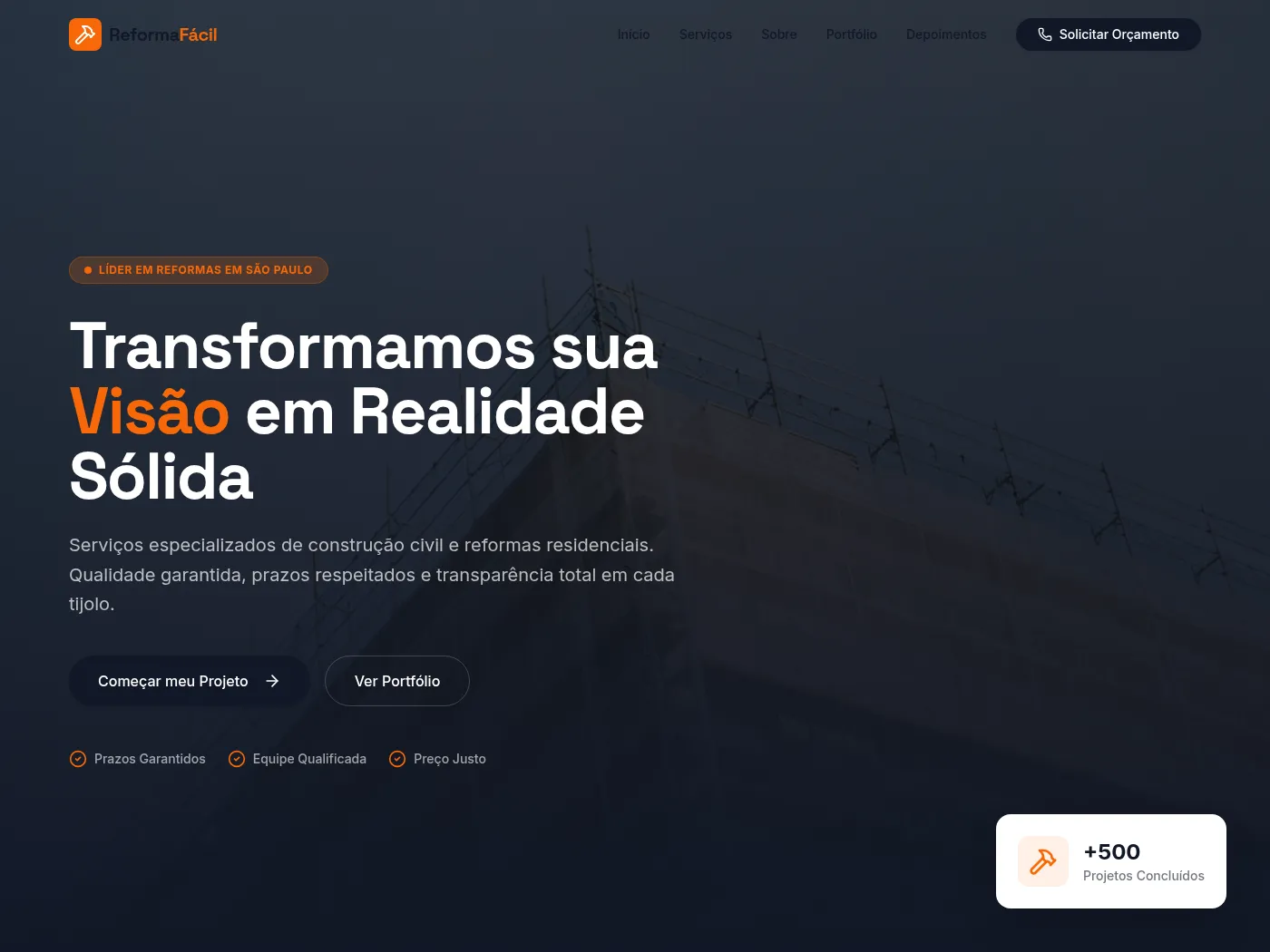 Reforma Fácil Site