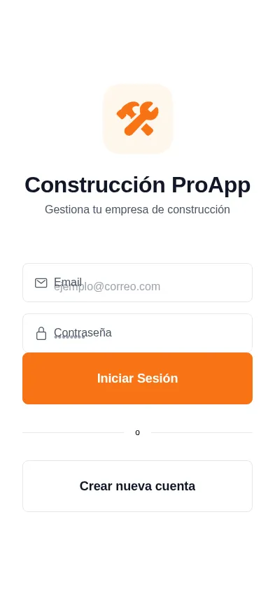 Construcción ProApp