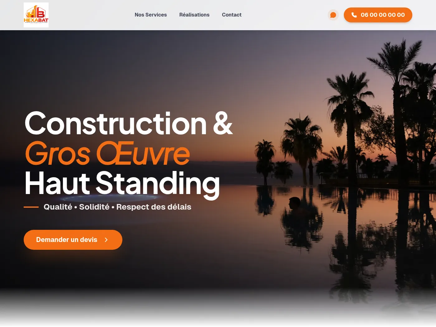 Construction Services Site