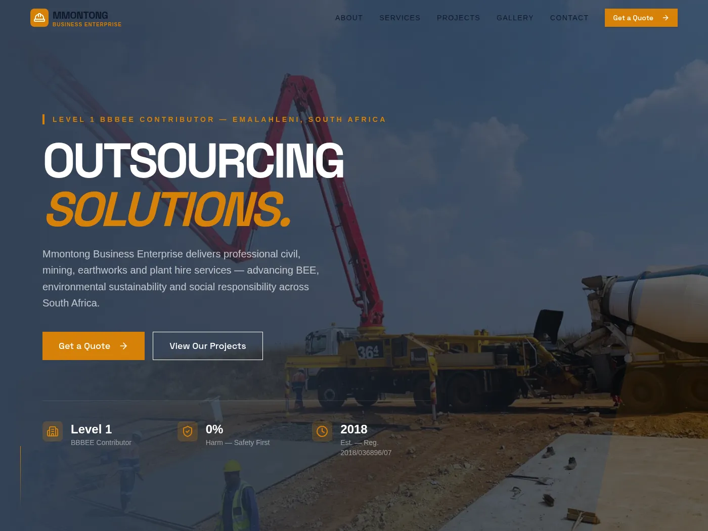 Constructo Landing Page (Remix)