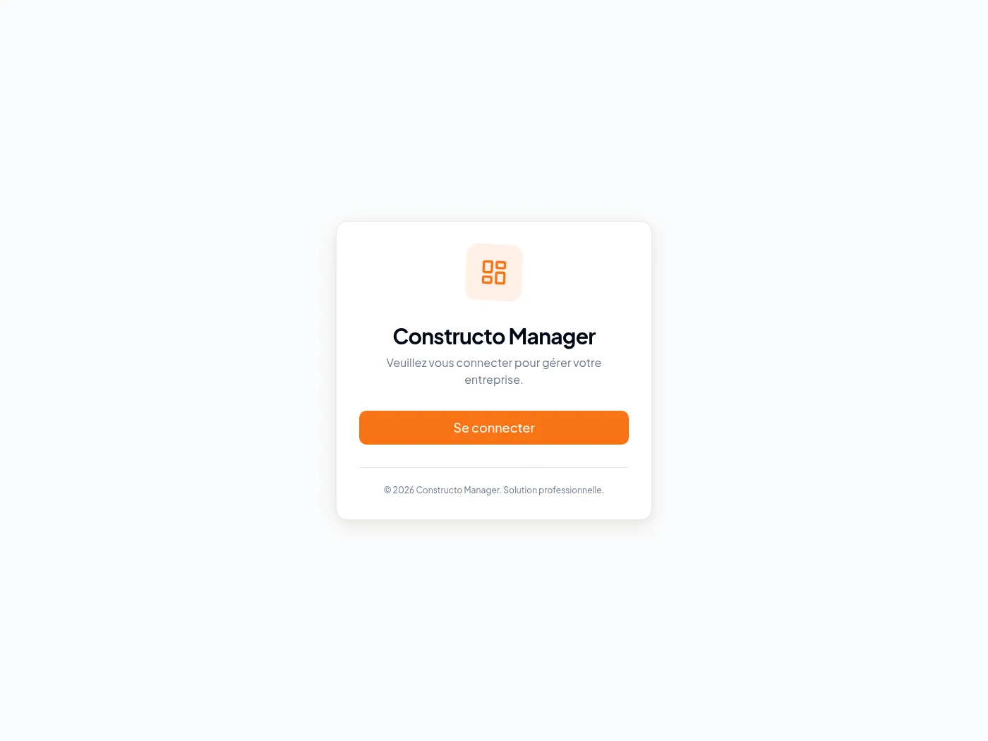 Constructo Manager