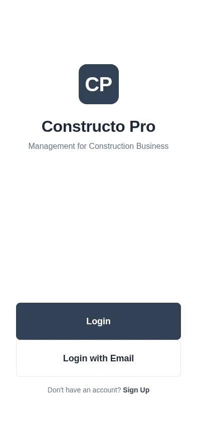 Constructora Pro App