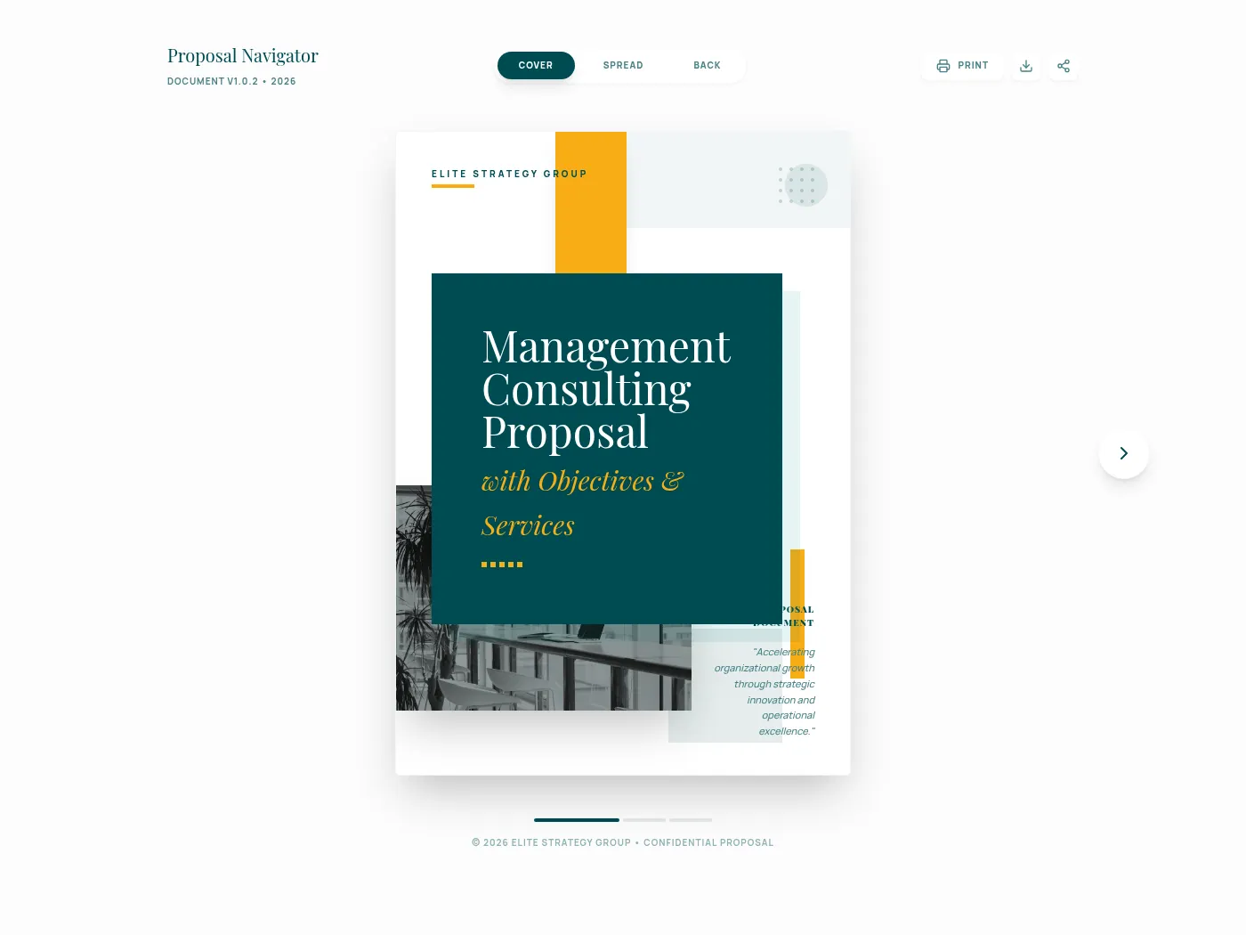 Consulting Proposal Report