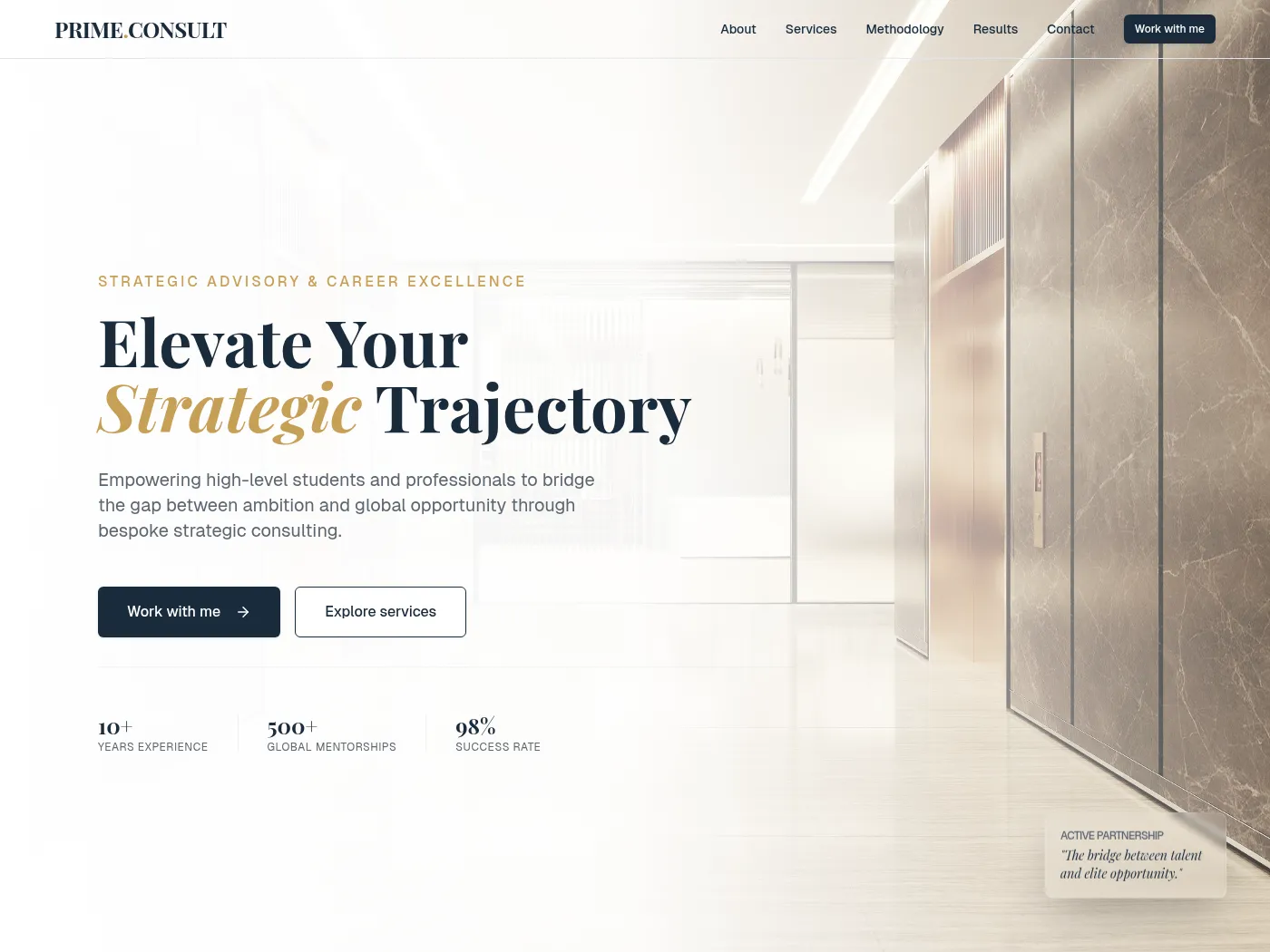 Prime Consultant Web Presence