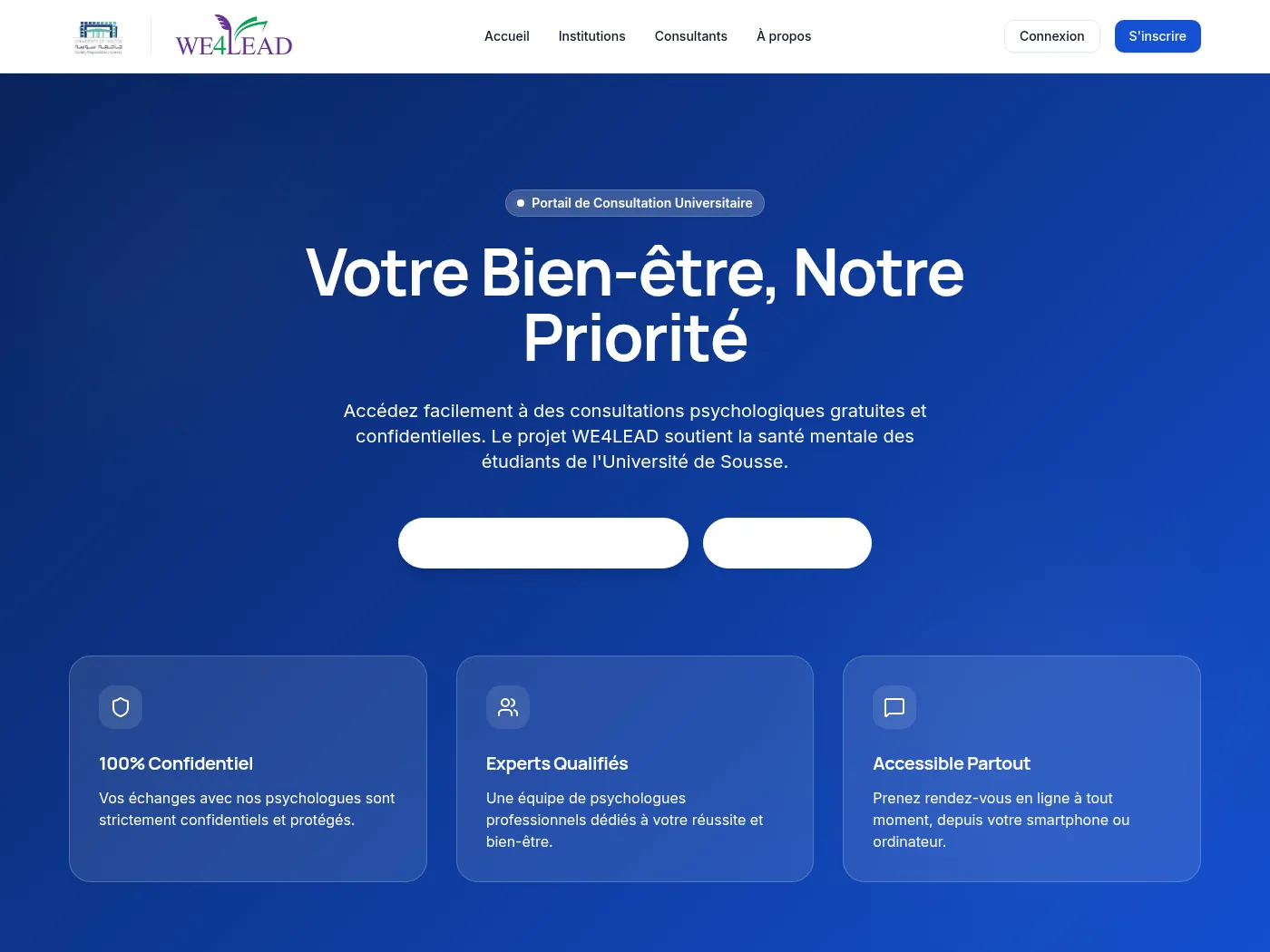 University Consultation Portal